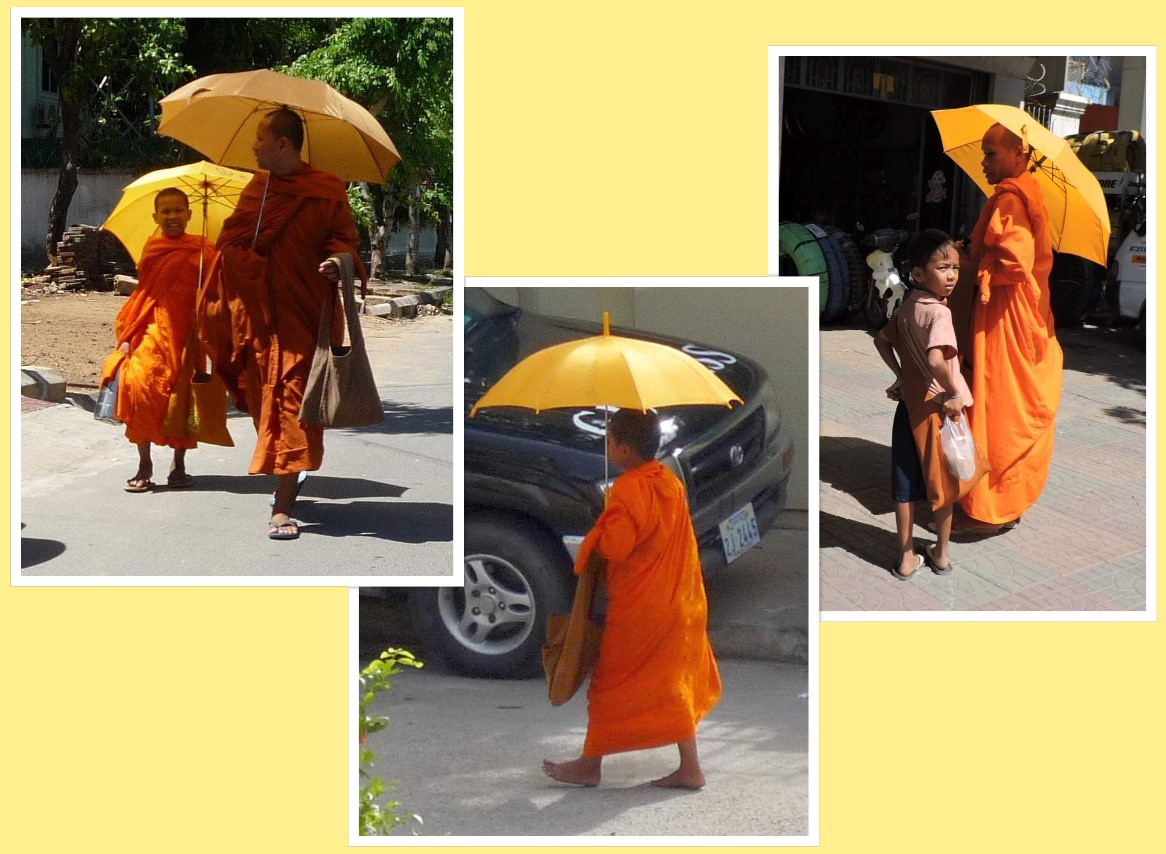 Baby Monks – Welcome to Cambodia, and…..